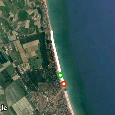 Playa Milano Marittima in Emilia-Romagna | Walking Map
