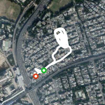 Bali nagar park Walk - Raja Garden, New Delhi, India | Pacer