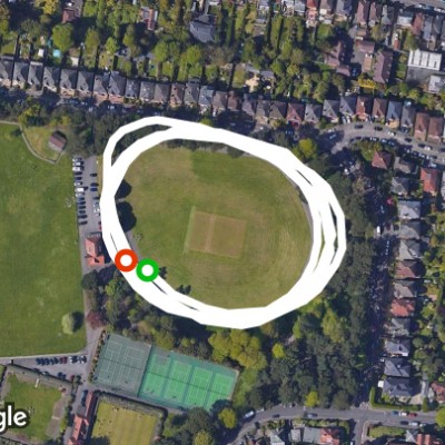 Winton rec in England | Walking Map