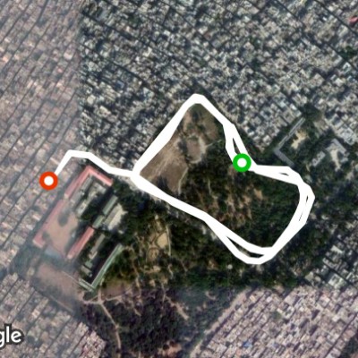 Nagarvan Park West Sagarpur in Delhi | Walking Map