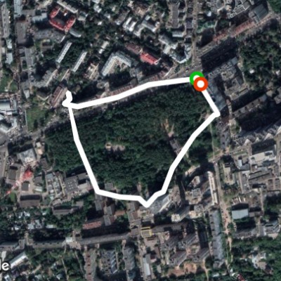 Pushkin park in Nizhegorodskaya oblast' | Walking Map