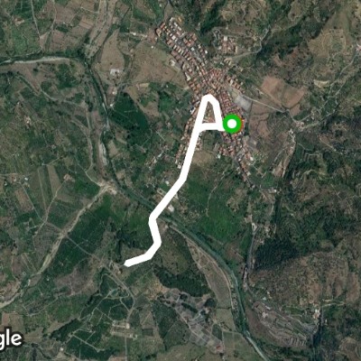 Alcantara gorges | Walking Map