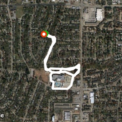 Midway & Main Street Park Walk - Euless, Texas, USA | Pacer