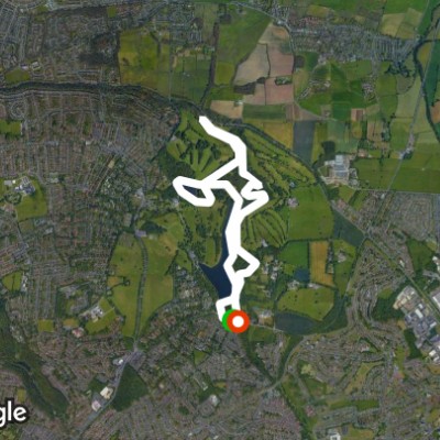 Roundhay woods in England | Walking Map
