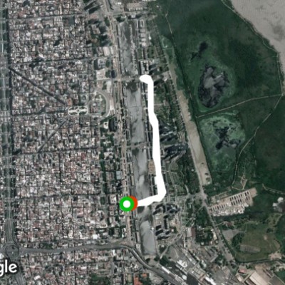 Juana meek Walk Trail - Comuna 1, Buenos Aires, Argentina | Pacer