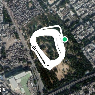 Woodland Park, Subhash Nagar in Delhi | Walking Map