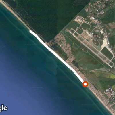 Torvaianica shore Walk Trail - Pomezia, Rome, Italy | Pacer