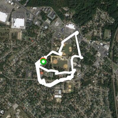 hope mills park | Walking Map