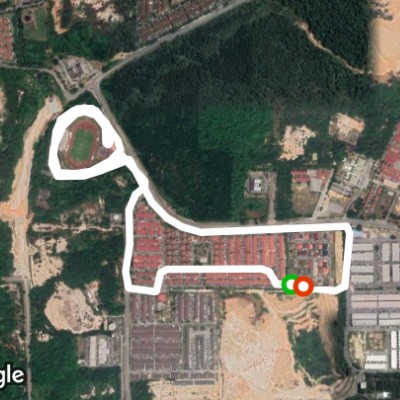 Holiday road Walk - Sepang, Selangor, Malaysia | Pacer