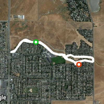 Altamont Creek Park Walk - Livermore, California, USA | Pacer