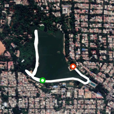 Sankey Tank Park Sendero - Sadashiva Nagar, Bangalore, India | Pacer