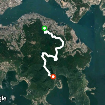鲗Yau Chung~~ Tai Tam Reservoir in Hong Kong Island | Walking Map