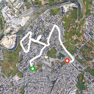 Palazzo Parisio & Gardens Walk Trail - Naxxar, Malta | Pacer