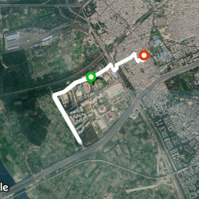 Khel Gaon, Commonwealth Games Area Walk Trail - Pandav Nagar, New Delhi ...