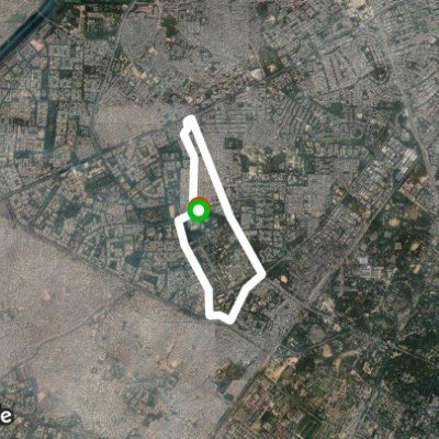 Tilak Nagar in Delhi | Walking Map