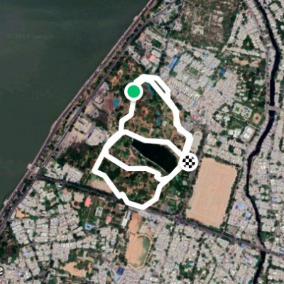 Indira Park in Telangana | Walking Map