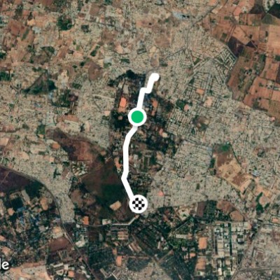 Jarakabande Sandal Reserve Forest | Walking Map