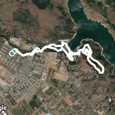 The Anderson loop Walk Trail - Morgan Hill, California, USA | Pacer