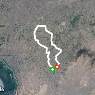 Walk to Javier Prado Trail - Lima, Lima Province, Peru | Pacer