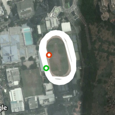 Gor Soemantri in Daerah Khusus Ibukota Jakarta | Walking Map