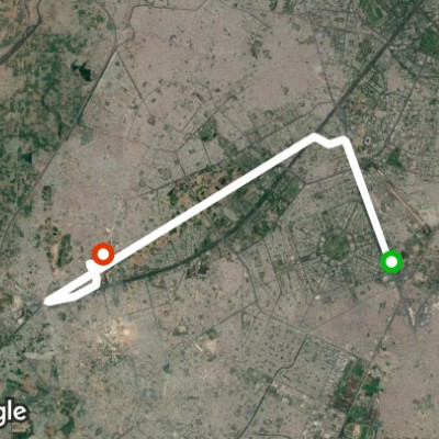 Gulab devi hospital Walk Trail - Lahore, Punjab, Pakistan | Pacer