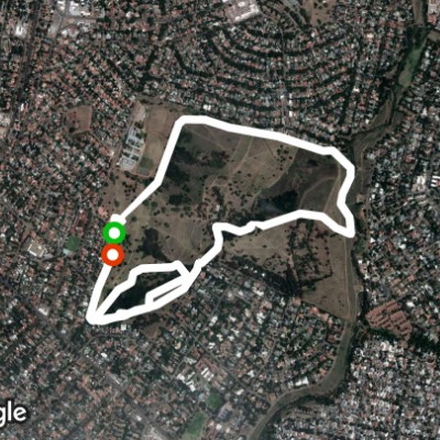Delta Park in Gauteng | Walking Map