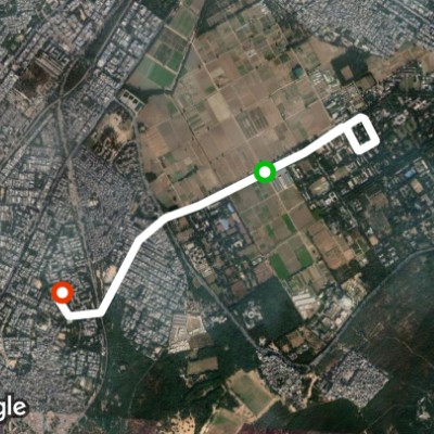 Indian Agricultural Research Institute Pusa | Walking Map