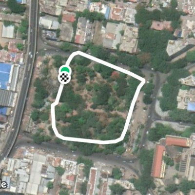 Panagal Park Walk - T Nagar, Chennai, India | Pacer