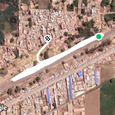 Route near 59 Gb Walk Trail - Anupgarh, India | Pacer