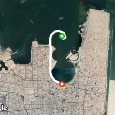 Dammam Corniche Al Marjan Island in Eastern Province | Walking Map