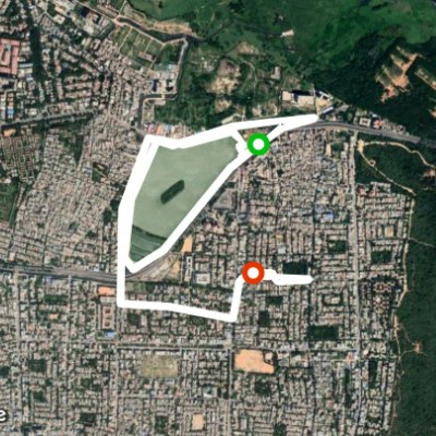 HSR AGARA LAKE Walk Trail - HSR Layout, Bangalore, India | Pacer