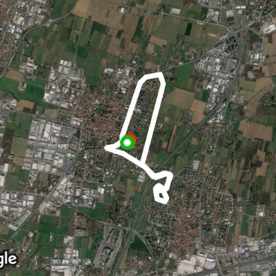 Concorezzo parco Aldo Moro Agrate | Walking Map