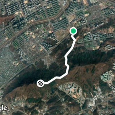 Ilwon Tunnel ~ Kowloon Mountain in Seoul | Walking Map