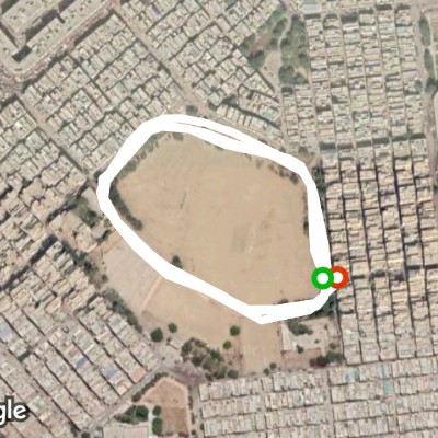 Mansoora Ground Block-16 Walk Trail - Karachi, Sindh, Pakistan | Pacer