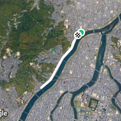 Ota River Walk Trail - Nishi-ku, Hiroshima, Japan | Pacer