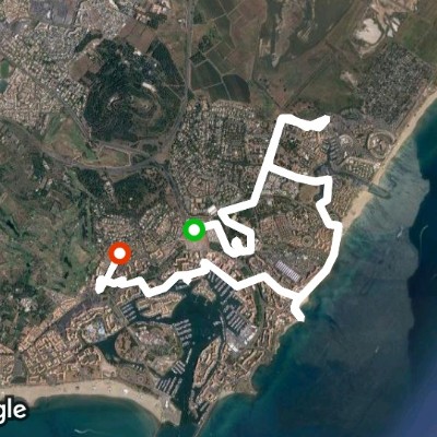 Arenes du cap d agde 34 Walk Trail - Hérault, France | Pacer