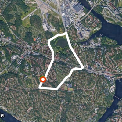 Alvik Walk Trail - Bromma city district, Stockholm County, Sweden | Pacer