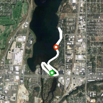 Boardman Lake/Lake Pointe Village in Michigan | Walking Map