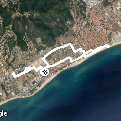 Fonts of Santa Susanna | Walking Map