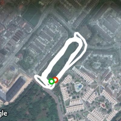 TTDI Grove Lake, Kajang Walk Trail - Selangor, Malaysia | Pacer