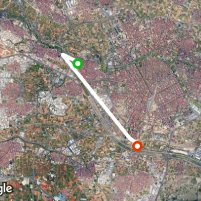 Turia river Walk Trail - Campanar, Mislata, Spain | Pacer