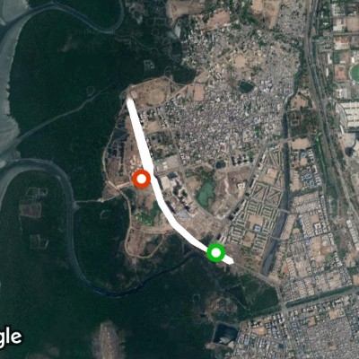 Ghansoli | Walking Map