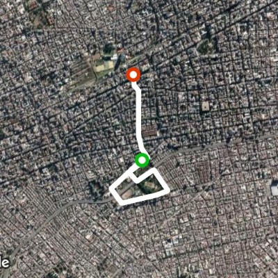 Parque Chacabuco in Ciudad Autónoma de Buenos Aires | Walking Map