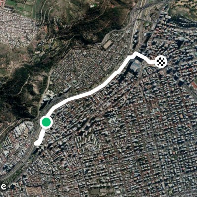 Mapocho River in Región Metropolitana | Walking Map