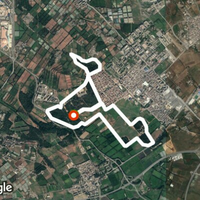 foret de Bouchaoui Cheraga. | Walking Map
