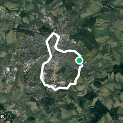 Gablenz a 20 km Sendero - Chemnitz, Sajonia, Alemania | Pacer