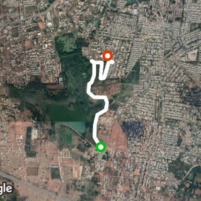 Lake walk Trail - Mysore, India | Pacer