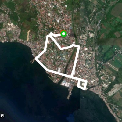 Ormoc City Plaza 산책로 - 오르모크, 필리핀 | Pacer