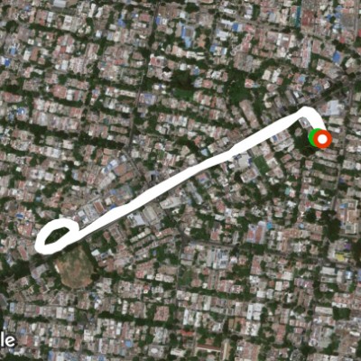 Jeeva Park, T.Nagar in Tamil Nadu | Walking Map