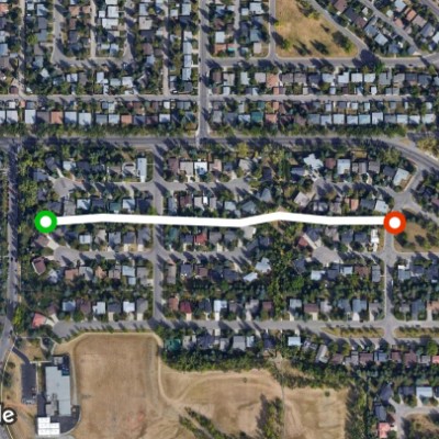 Varsity Drive gem Walk Trail - Calgary, Alberta, Canada | Pacer